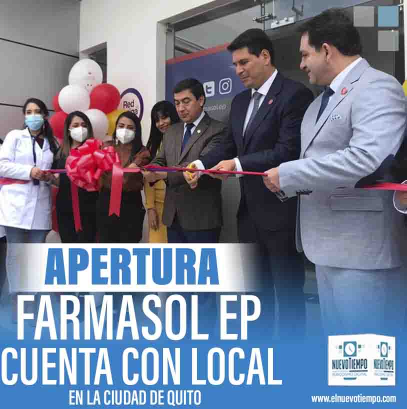 En Quito se inaugura un local de Farmasol EP - El Nuevo Tiempo ...